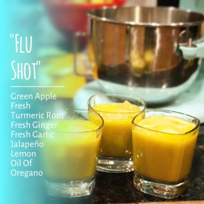 Homemade “Flu Shot” – Made From Fresh Pressed Juice – Acacia Uncorked